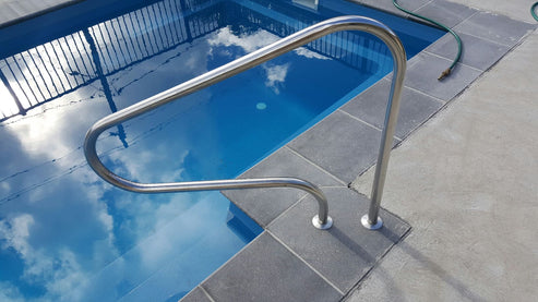 Stainless Steel 1m Long Core Fit Hand Rail - Hand Rails Australia