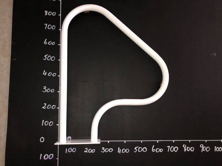 Stainless Steel Triangle Bolt Down Hand Rail - Hand Rails Australia